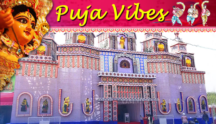 Satya Nagar Durga Puja: Palace Made With Glass Bangles Mesmerises | Odisha