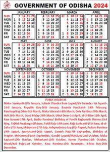 Odisha Govt Releases Official Holiday List For 2024 | Odisha
