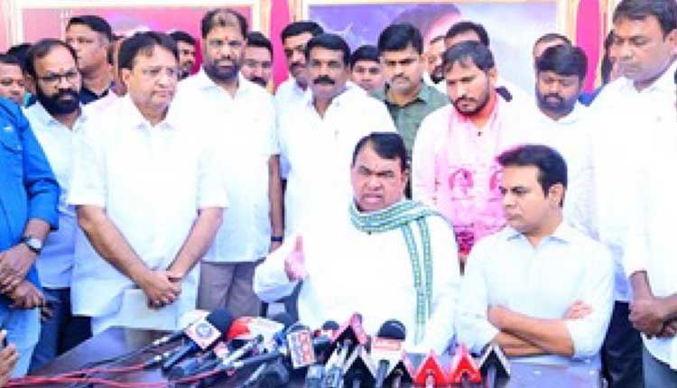 BRS Leaders Leave For Medigadda To Counter Cong Govt’s ‘Propaganda’ On ...