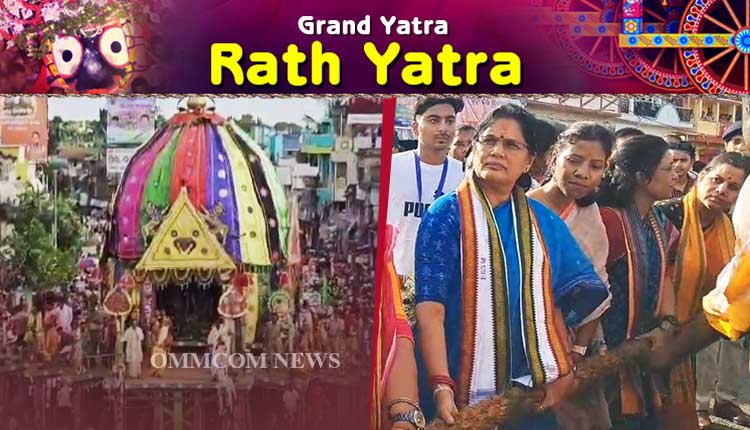 Baripada Rath Yatra: Deputy CM Pravati Parida Joins Women In Chariot ...