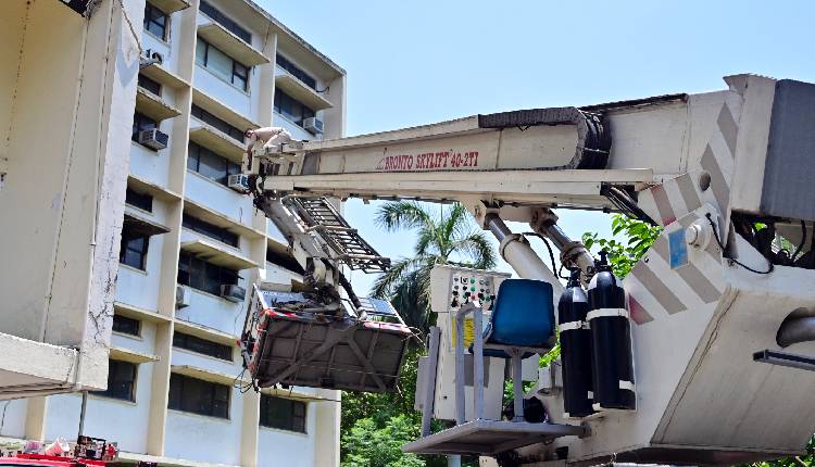Fire Broke Out At School Of Planning And Architecture Campus, Not ...